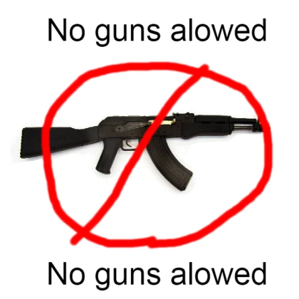 No guns