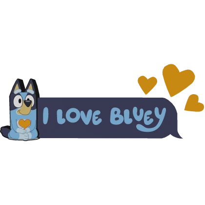 I love bluey Cartoon | Roblox Item - Rolimon's
