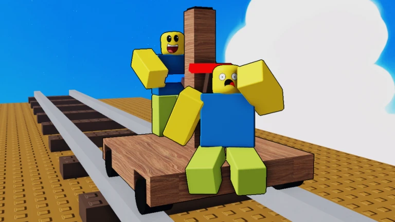 Wacky Rails [2 Player Cart Ride] | Roblox Game - Rolimon's