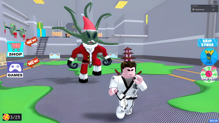 ¡ESCAPA DEL ÁREA 51 DEL Sr. ALIEN! (CHRISTMAS OBBY) - Roblox
