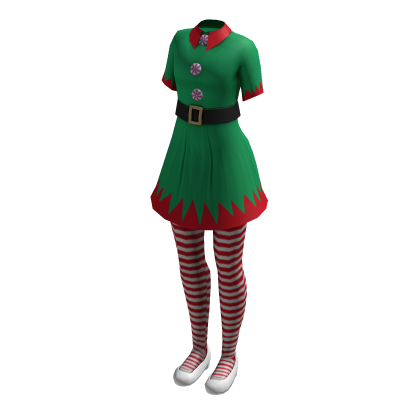 Garota Elfo de Natal - Roblox