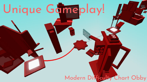 [DCO] Obby แผนภูมิความยากที่ทันสมัย - Roblox