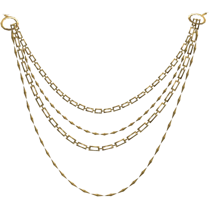 Gold Gaian Temporal Body Chains | Roblox Item - Rolimon's