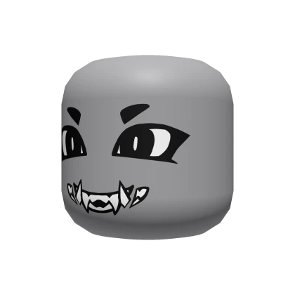 evil monster grin ( customizable ) - Dynamic Head | Roblox Item - Rolimon's