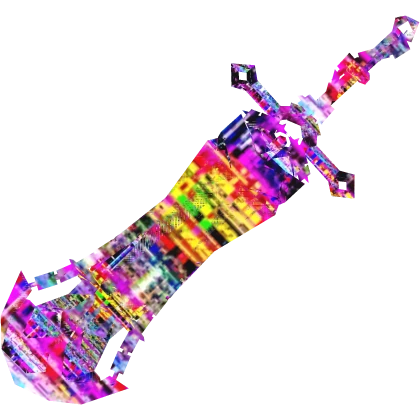 VHS Glitch Sword [Animated] | Roblox Item - Rolimon's