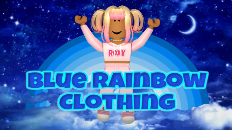 BLUE RAINBOW CLOTHES - Roblox