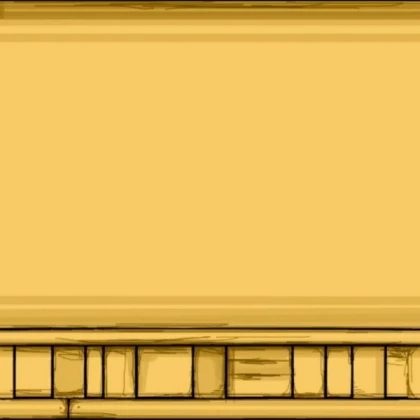 bendy and the ink machine wall