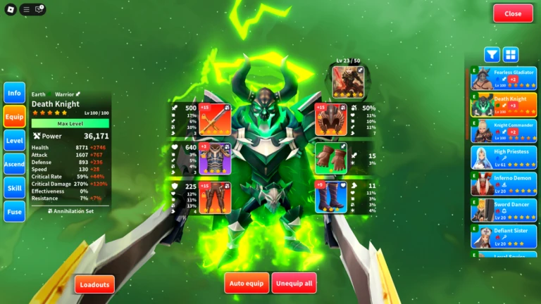 Campeões: Team Arena - Roblox