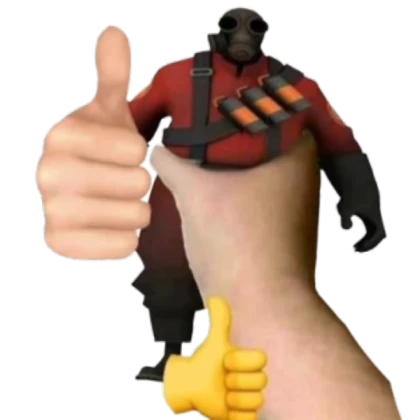 pyro thumbs up
