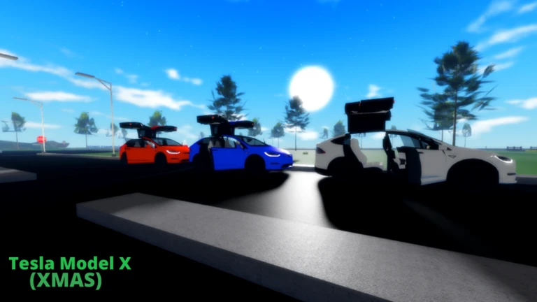 Tesla Model X (Yıldönümü!) - Roblox