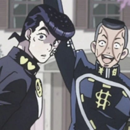 Josuke & Okuyasu .*JJBA
