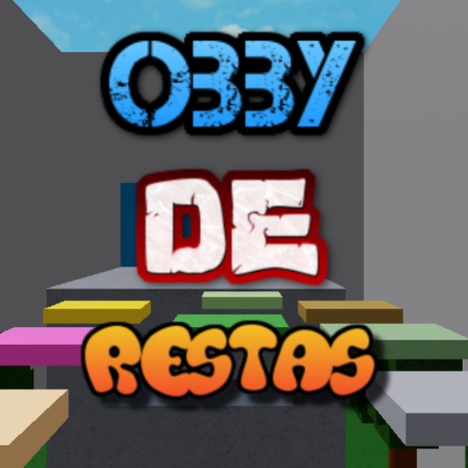 Obby de matematicas - Roblox