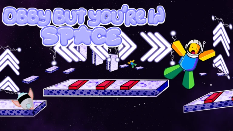 Obby pero estás en el espacio - Roblox