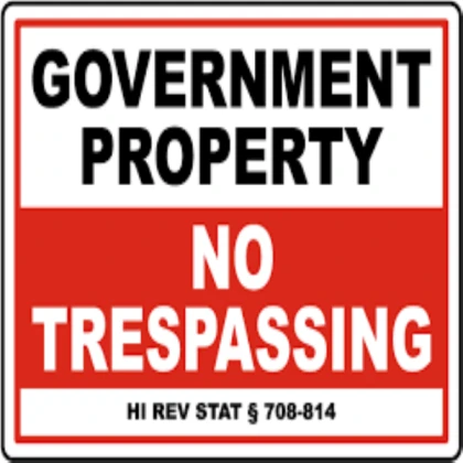 Government warning