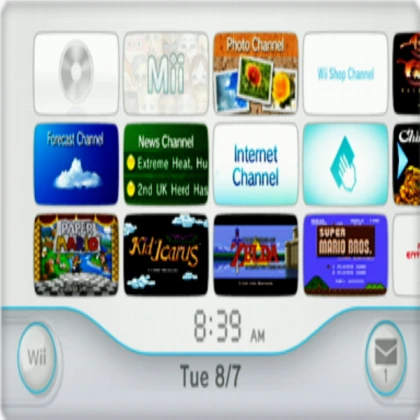 LOL WII MENU