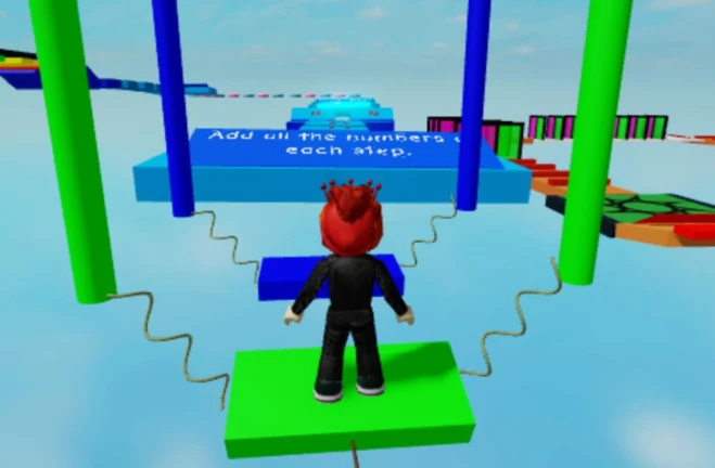 Diversión con Math Obby - Roblox