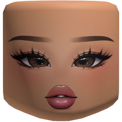 Aesthetic Kawaii Makeup (Tan) - Roblox
