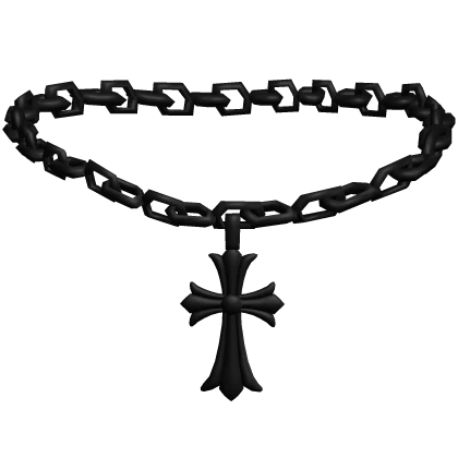 black grunge r6 chains necklace | Roblox Item - Rolimon's
