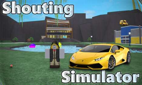 Shouting Simulator : Restaurado - Roblox