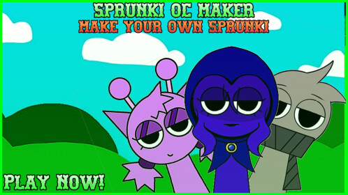SPRUNKI OC MAKER ️ATUALIZANDO EM BREVE ️ - Roblox