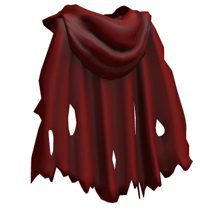 Torn Red Cape w/ Hood | Roblox Item - Rolimon's