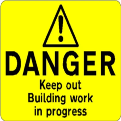 Danger keep out