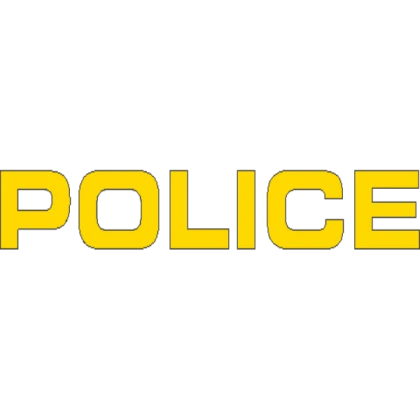 Police Decal