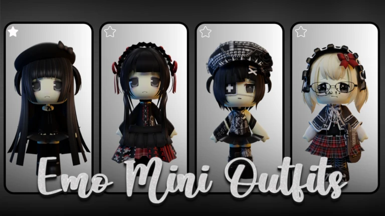 Emo Mini Avatar Outfits - Roblox