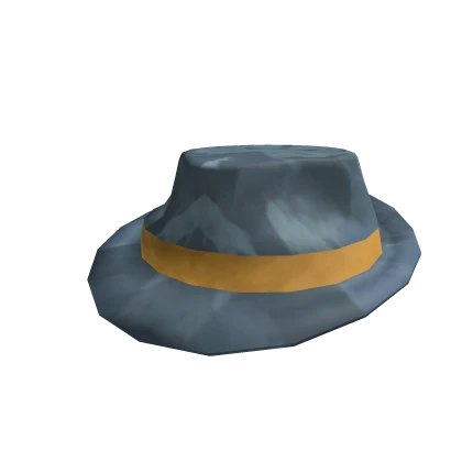 Blue Camo and Gold Fedora | Roblox Item - Rolimon's