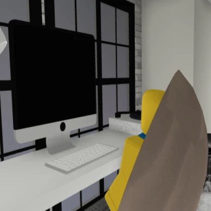 Noob looking at computer