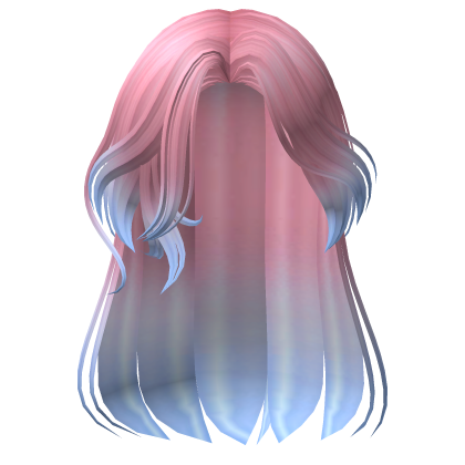 Chica anime linda ex ídolo en rosa azul - Roblox