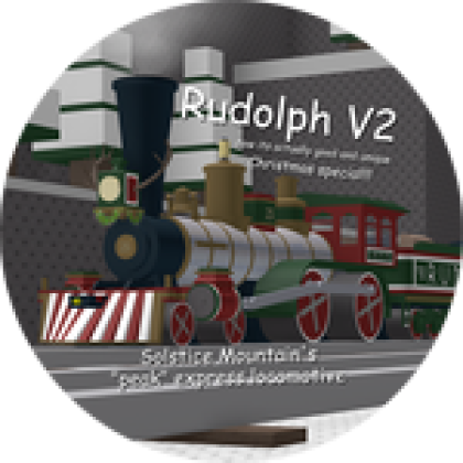 4-4-0 "Rudolph" Express Locomotive (Xmas Special!) - Roblox