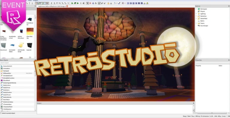[ BLOXTOBER] RetroStudio - Roblox