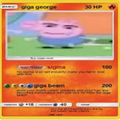 Si compras eres George sigma meguin