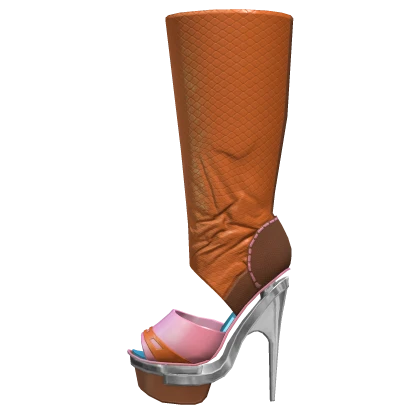 SS2010 Python Platform Or… - Left Shoe Accessory | Roblox Item - Rolimon's