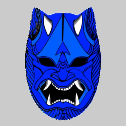 Blue Oni Mask (shindo life)