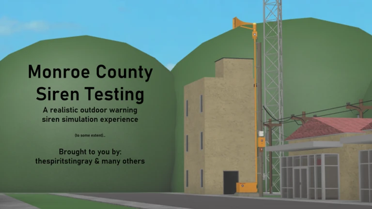 Pruebas de sirena del condado de Monroe - Roblox