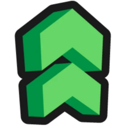 Power Up Arrow Up Low Poly Icon Gamepass Simulator