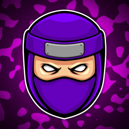 Purple Ninja Crew Logo