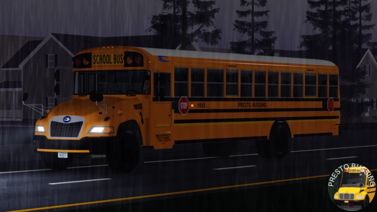 (INVERNO!!) School Bus Simulator 25 - Roblox