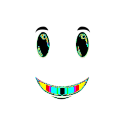 Winning smile corruption(glitched face)