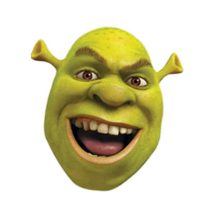 shrek head png