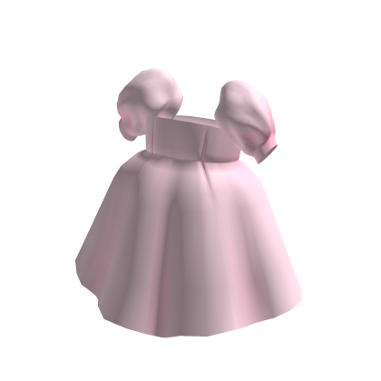 Robe de poupée moelleuse - Rose - Roblox