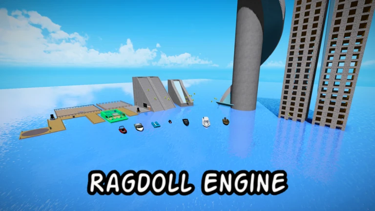 Ragdoll Engine but it's underwater - Roblox