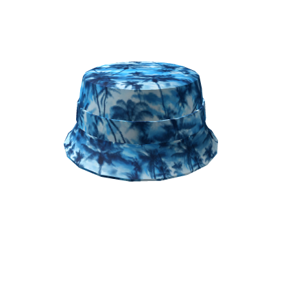 Tropical Blue Bucket Hat - Roblox