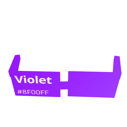 Violet Neon Hex Code Shades | Roblox Item - Rolimon's