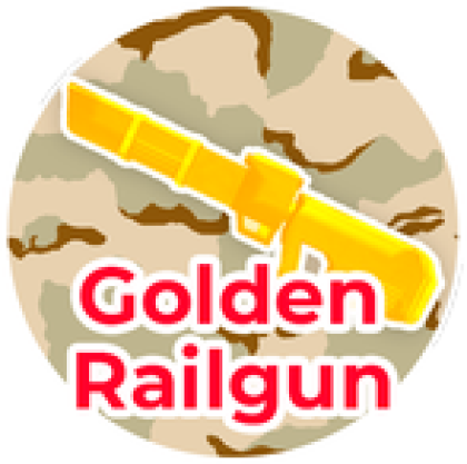 Golden Railgun - Roblox