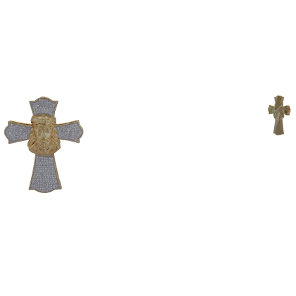 Jesus Head on Cross Earrings | Roblox Item - Rolimon's