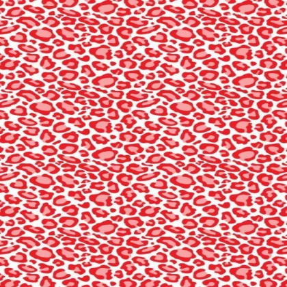 red leopard print