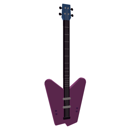 Acessório Adventure Time - Marceline Butterfly Bass - Roblox